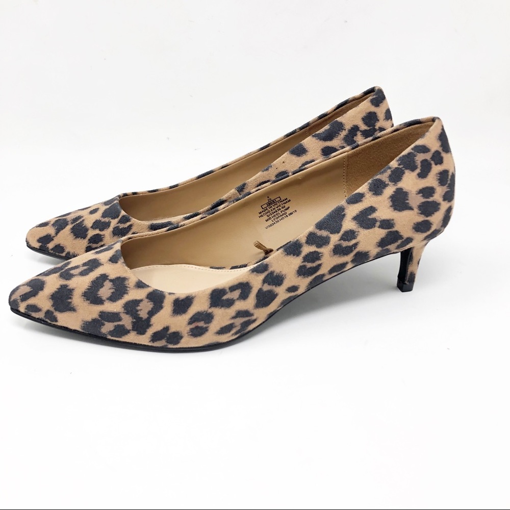 Pld Navy Leopard Print Shoes - Gem